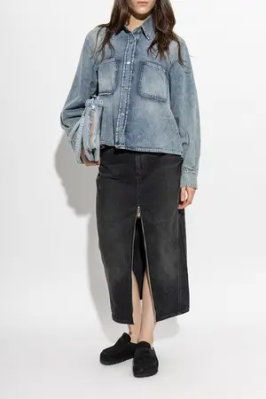BIRKENSTOCK Naples Wrapped" Suede Mule Loafers - Black