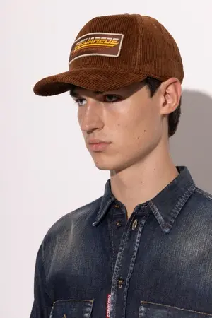 Dsquared2 Corduroy Baseball Cap