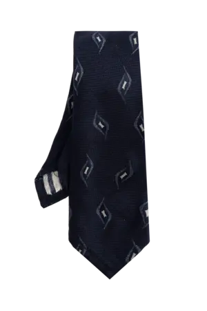 Dsquared2 Silk Neck Tie - Navy Blue