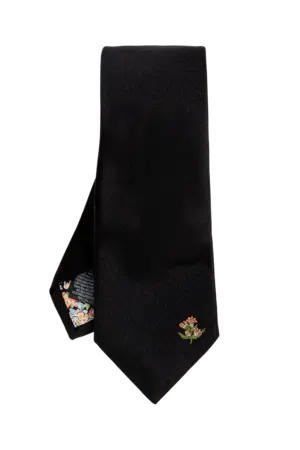 Paul Smith Silk Tie - Black