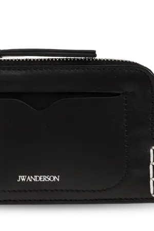 JW Anderson Leather Card Holder With Logo