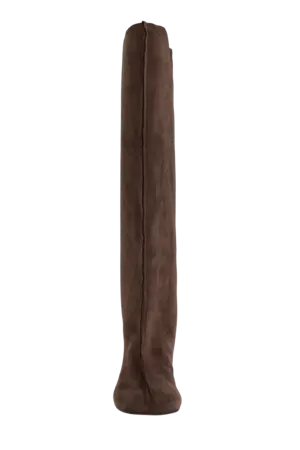 MAISON MARGIELA Suede Heeled Boots