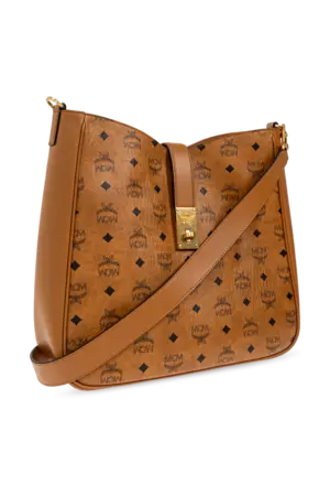 Mcm Tracy Bucket Bag - Brown