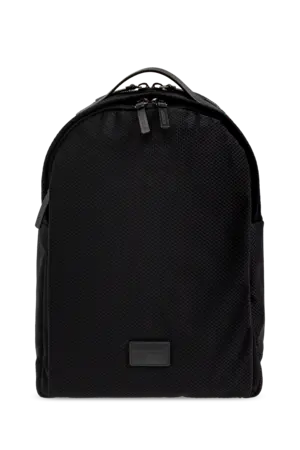 Giorgio Armani Backpack With Logo Patch