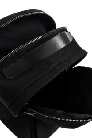 Giorgio Armani Backpack With Logo Patch
