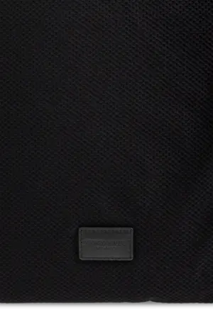 Giorgio Armani Backpack With Logo Patch