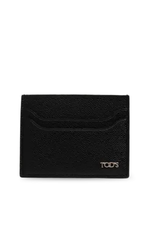 TOD’S Leather Card Holder - Black