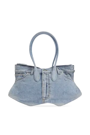 Alexander McQueen Denim Bag `manta - Blue