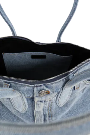 Alexander McQueen Denim Bag `manta
