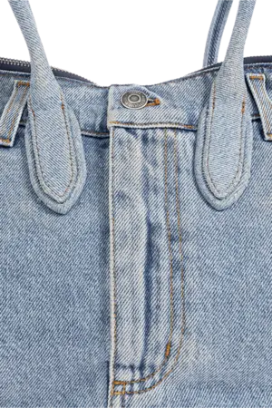 Alexander McQueen Denim Bag `manta