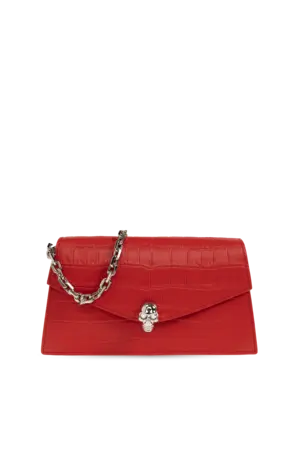 Alexander McQueen Skull Mini" Bag - Red