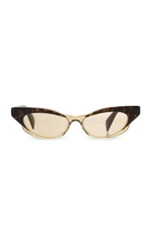 Alexander Mcqueen Tortoiseshell Eyewear For Women