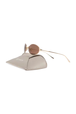 Alexander McQueen Oval Sunglasses