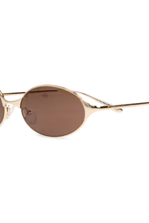 Alexander McQueen Oval Sunglasses