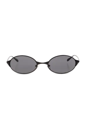 Alexander McQueen Oval Sunglasses - Black