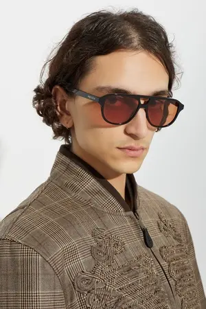 Alexander McQueen Aviator Sunglasses