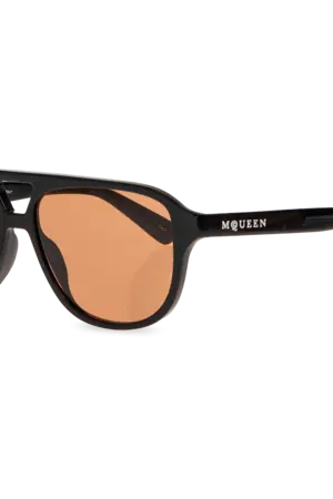 Alexander McQueen Aviator Sunglasses
