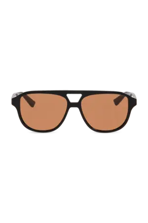 Alexander McQueen Aviator Sunglasses - Black