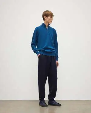 Johnstons Of Elgin Lewi Dark Tapered Cahmere Jogger