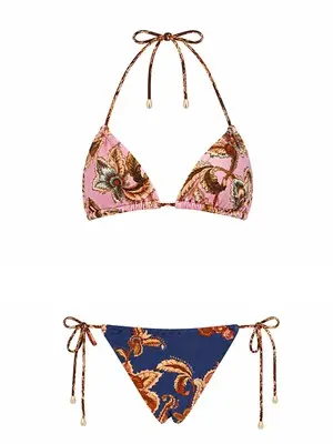 Zimmermann Bikini A Triangolo "aster - Multicolour