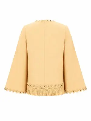 Zimmermann Blouse With Fringe Detailing