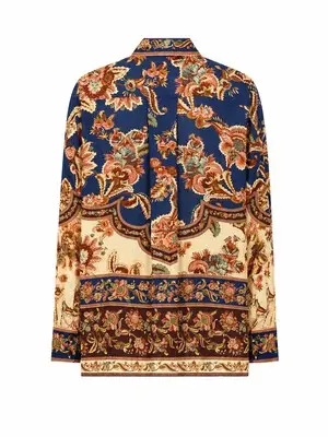 Zimmermann Aster" Printed Silk Shirt - Multicolour