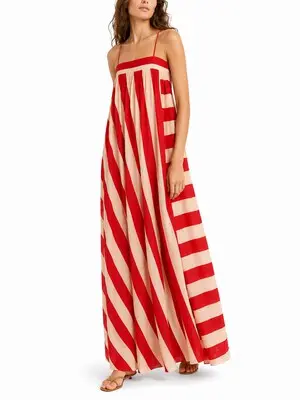 Zimmermann Striped Maxi Dress - Multicolour