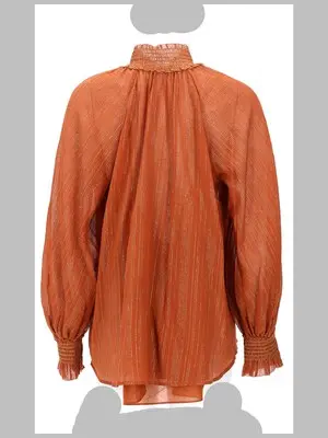 Zimmermann Aster Blouse - Orange