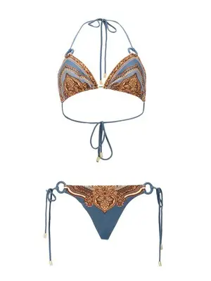 Zimmermann Bikini "mahon - Blue