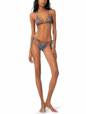 Zimmermann Mahon Bikini - Blue