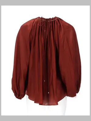 Zimmermann Aster" Blouse With Beading - Red