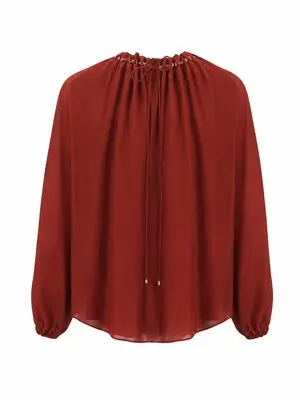 Zimmermann Aster" Blouse With Beading - Red