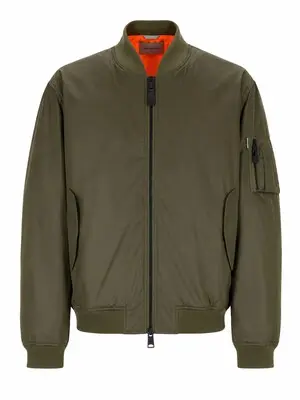 Balenciaga Bomber In Nylon - Green