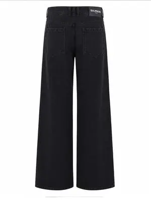 Balmain Wide Leg Jeans