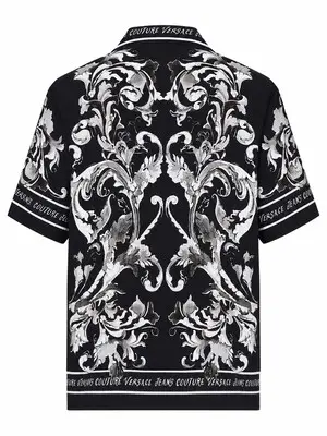 Versace Camicia Con Stampa