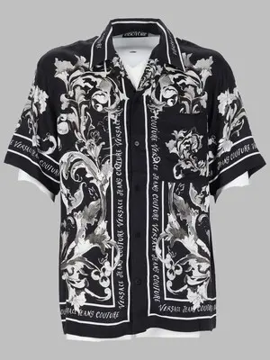 Versace Camicia Con Stampa