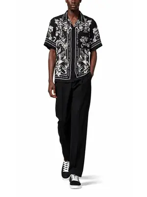 Versace Camicia Con Stampa