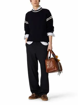 GOLDEN GOOSE Boxy Knit Sweater