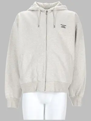 Drole De Monsieur Felpa Con Zip E Cappuccio