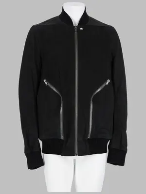 Rick Owens Bomber In Pelle "heizer Flight