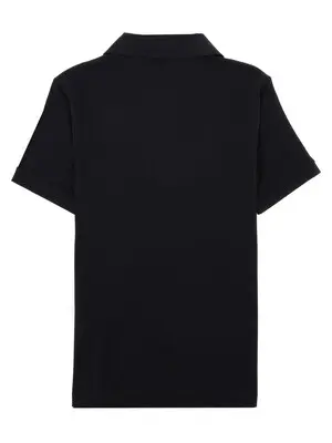 Giorgio Armani Polo In Jersey Di Viscosa Stretch
