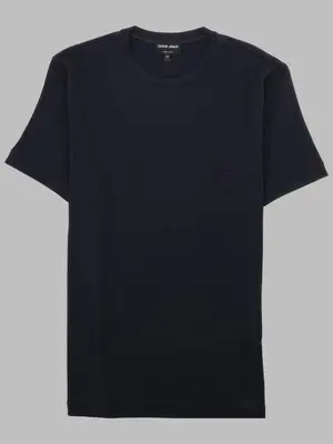 Giorgio Armani T-shirt Girocollo In Jersey Di Viscosa