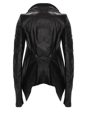 Rick Owens Naska Leather Biker Jacket