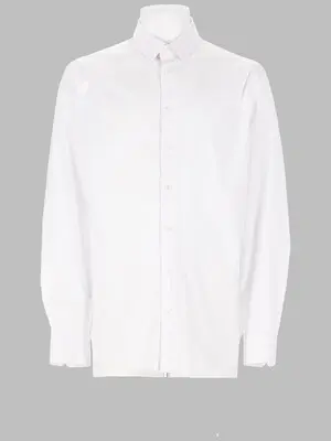 Giorgio Armani Slim Fit Cotton Poplin Shirt