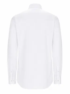 Giorgio Armani Slim Fit Cotton Poplin Shirt