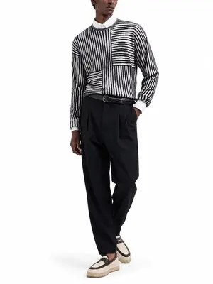 Giorgio Armani Slim Fit Cotton Poplin Shirt