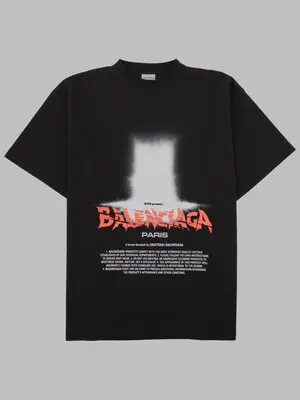 Balenciaga T-shirt Con Stampa