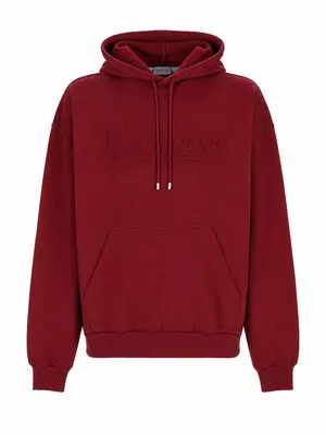 Balenciaga Felpa Con Logo - Red