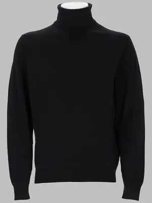 TOM FORD Dolcevita Fine Knit Wool Sweater - Black