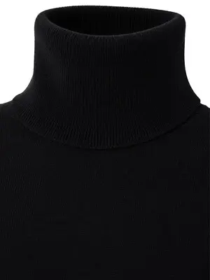 TOM FORD Dolcevita Fine Knit Wool Sweater - Black